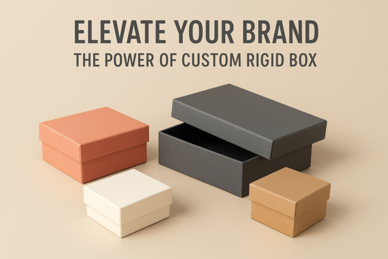 Get Custom Rigid Boxes with No Minimum