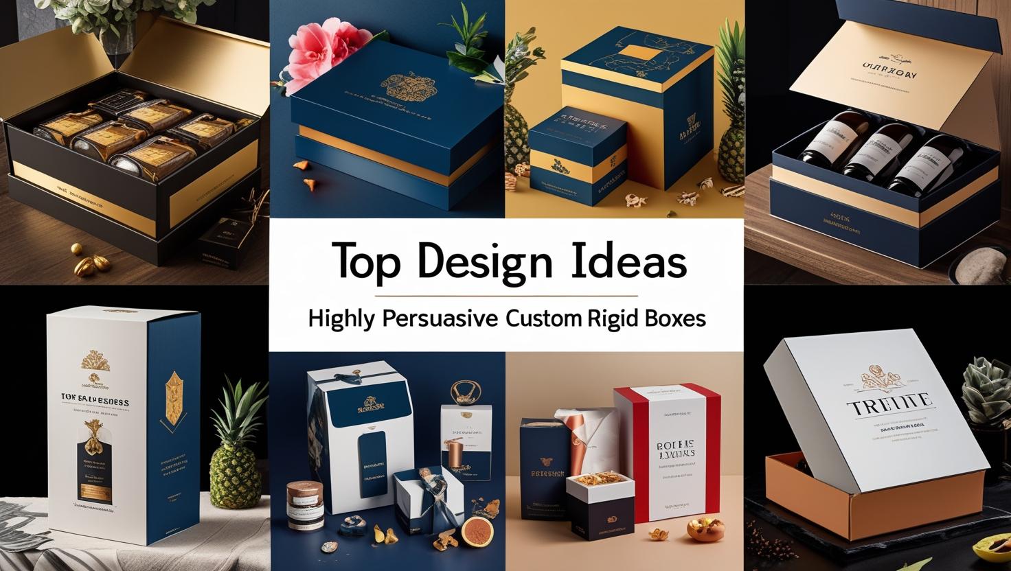Get Custom Rigid Boxes with No Minimum